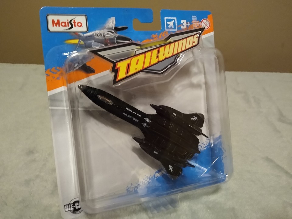 MAISTO TAILWINDS SR-71 BLACKBIRD FRESH METAL LOCKHEED NORTHROP GRUMMAN ...