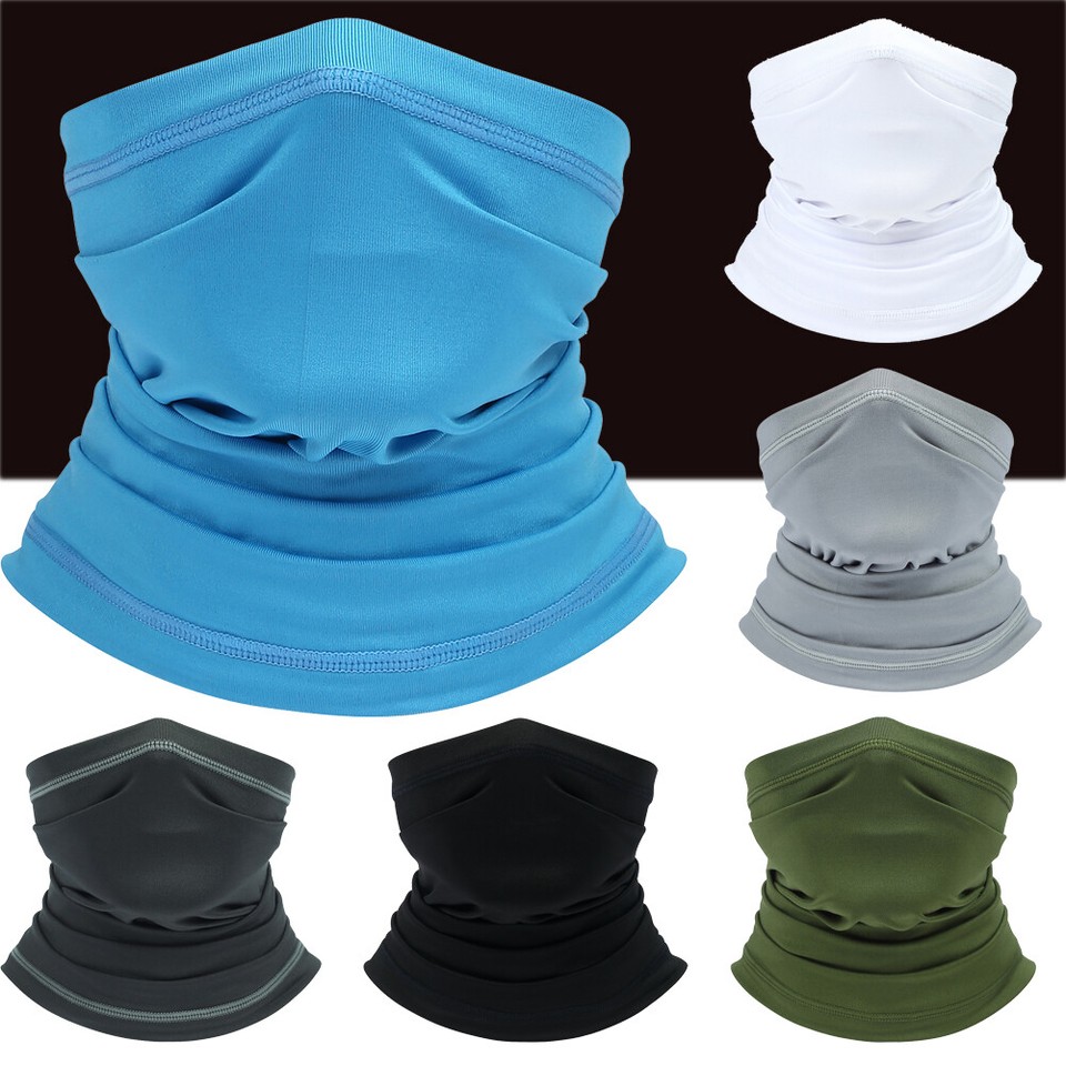 Balaclava Face Mask Tube Bandana Cover Men Women Face Cover Neck Gaiter ...