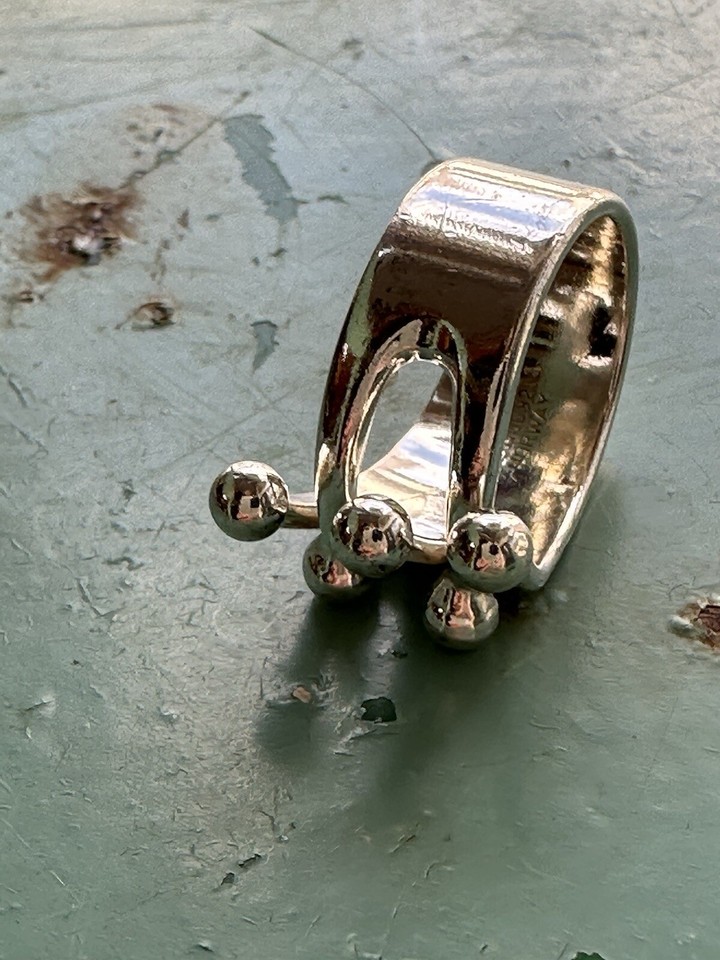 Anna Greta Eker Vintage Norway Plus Sterling Silver Ring 663 | eBay