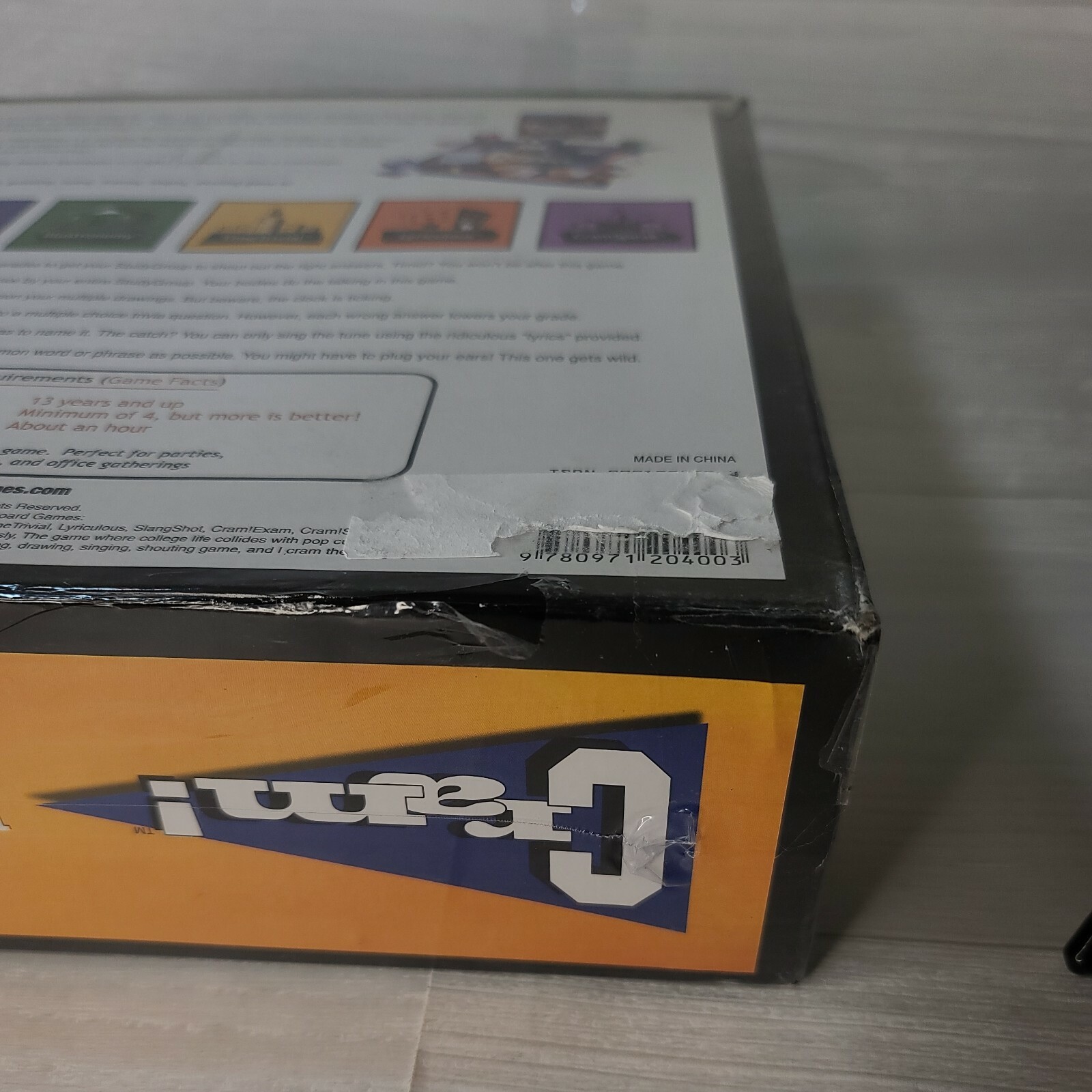 New Cram! Cram The Game 2001 MOJO BOARD GAME NIB Factory Sealed | eBay