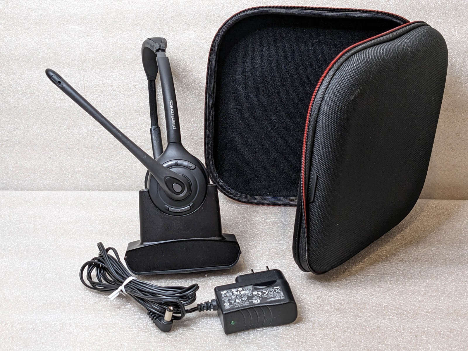 Plantronics Savi W410-M Headset, Base, Carrying Case Only - No USB ...