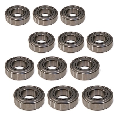 (12 Pack) Ball Bearing for Kawasaki 92045-1229, Kubota 08101-06205 ...