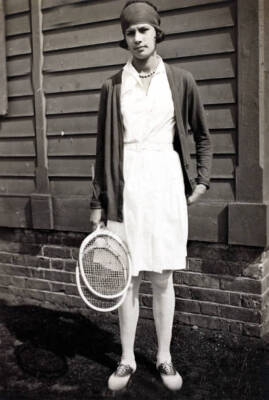 Tennis Circa 1930 Miss Jenny Sandison Old Photo | eBay