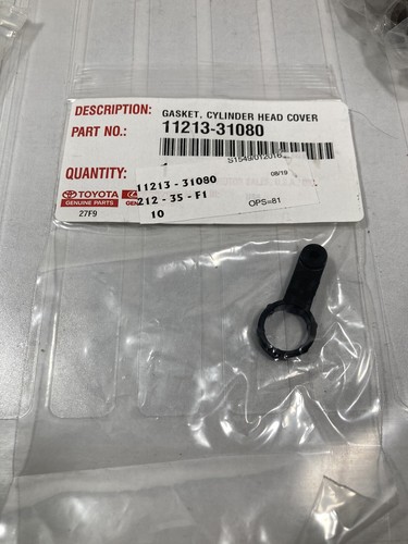 Genuine Toyota Valve Cover Gasket/Camshaft Bearing Cap Oil Hole Seal ...