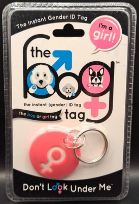 ~ We Cre8 Design ~ The Bog Tag Gender ID Tag 🐶 🐱 ~ I'm A Girl ~ | eBay