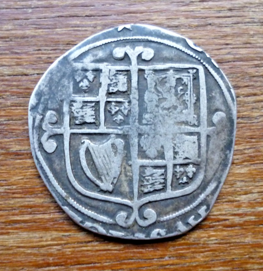 Charles I Hammered Silver Shilling Coin. MM Star. Clipped | eBay UK