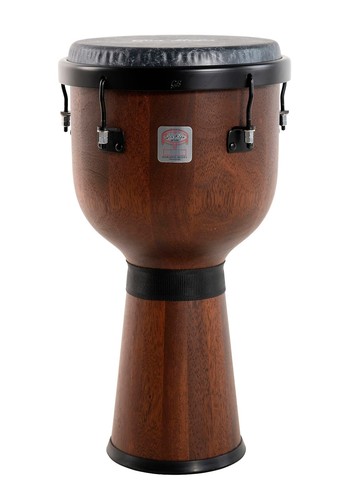 Gon Bops 12" Mariano Series Djembe Hand Drum Durian Wood & Remo Black ...