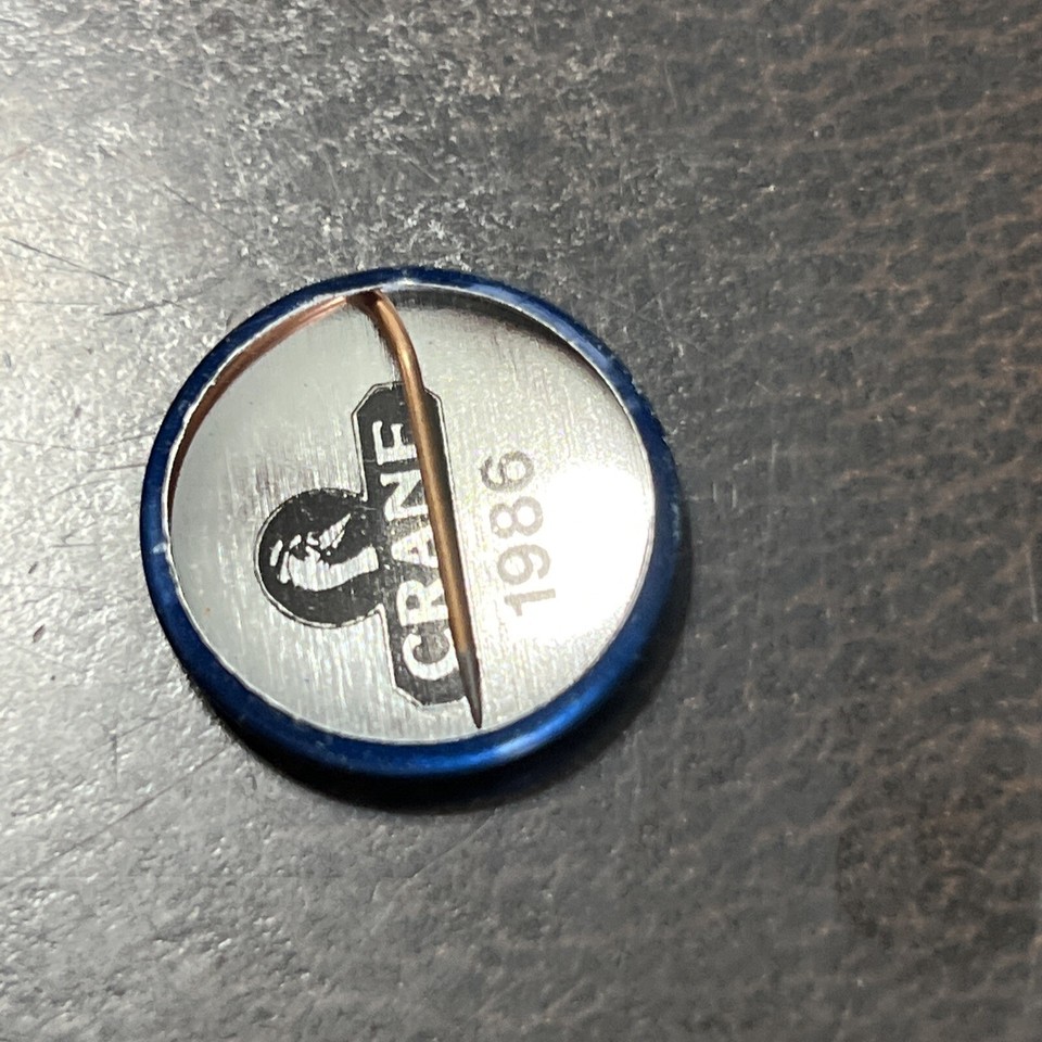 1986 Scarce Crane Potato Chips 7/8 Inch Pinback Button MLB Seattle ...