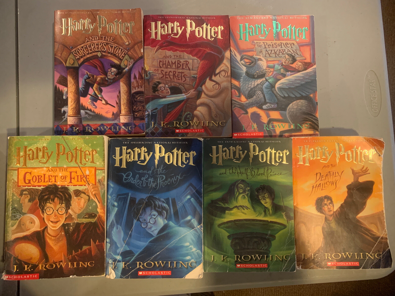 Harry Potter Full Book Covers 1 7