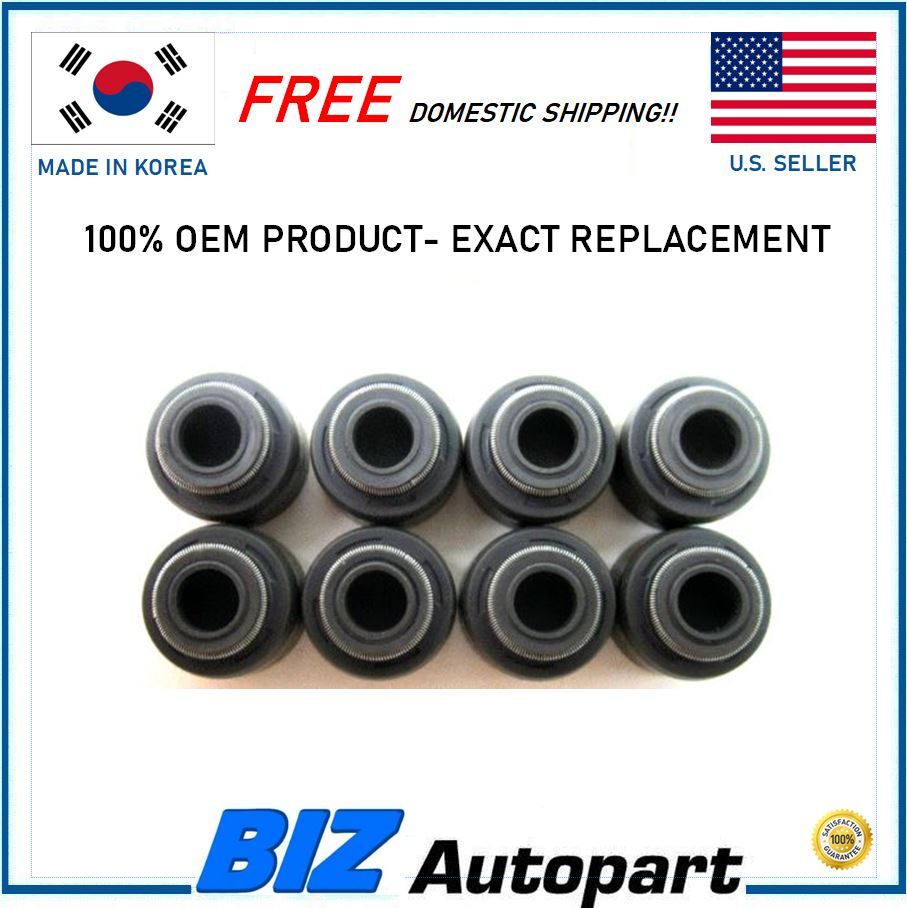 8 PCs ! OEM ! ENGINE VALVE SEALS FOR 93-12 HYUNDAI 01-11 KIA # 22224 ...