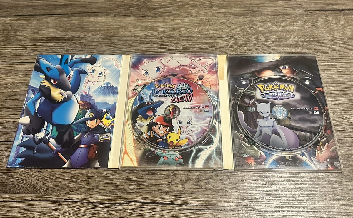 Pokemon Lucario Og Mysteriet Med Mew Dvd Pokémon: Lucario And The