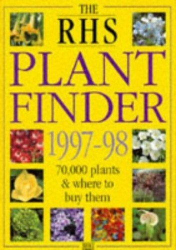 The RHS Plant Finder 1997 - 98 by Chris Philip Hardback Book The Fast ...