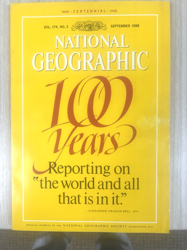 100 YEARS CENTENNIAL - Alexander Graham Bell NATIONAL GEOGRAPHIC ...