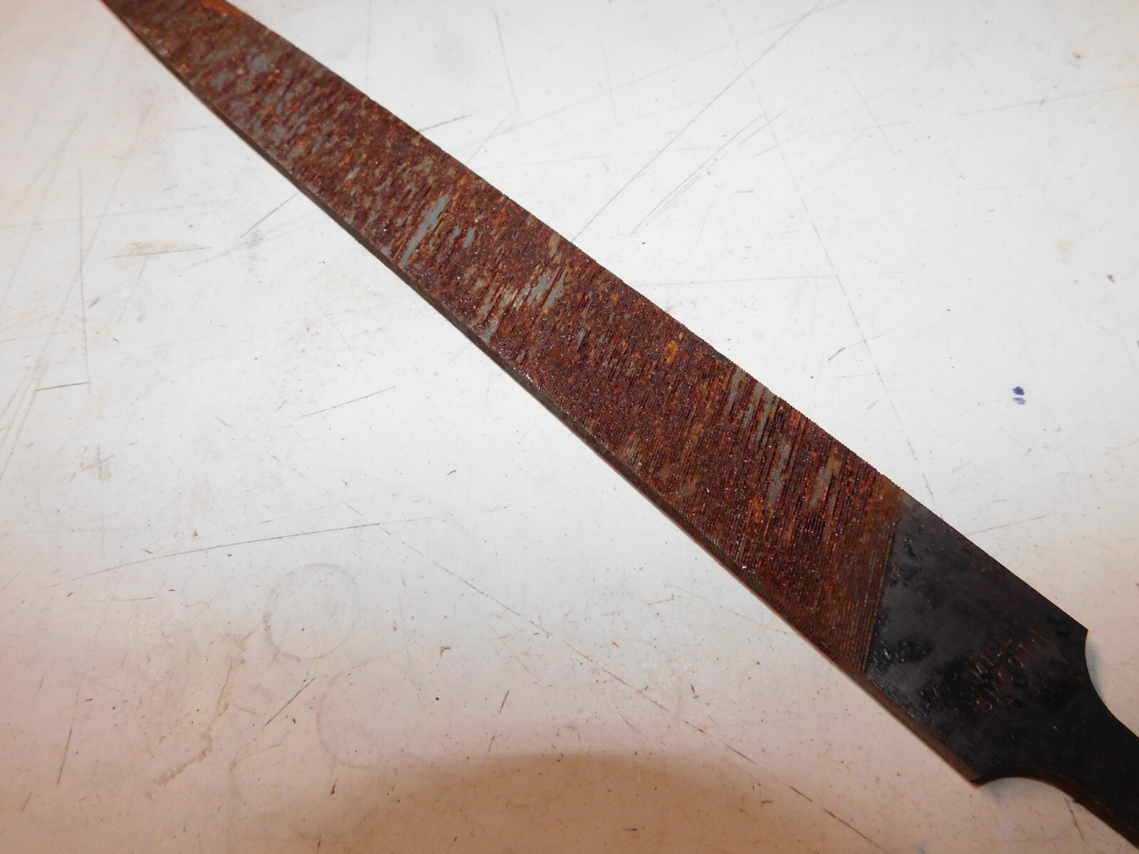 NOS - Nicholson Flat Mill Smooth File 10" USA Double Sided Flat #4 | eBay