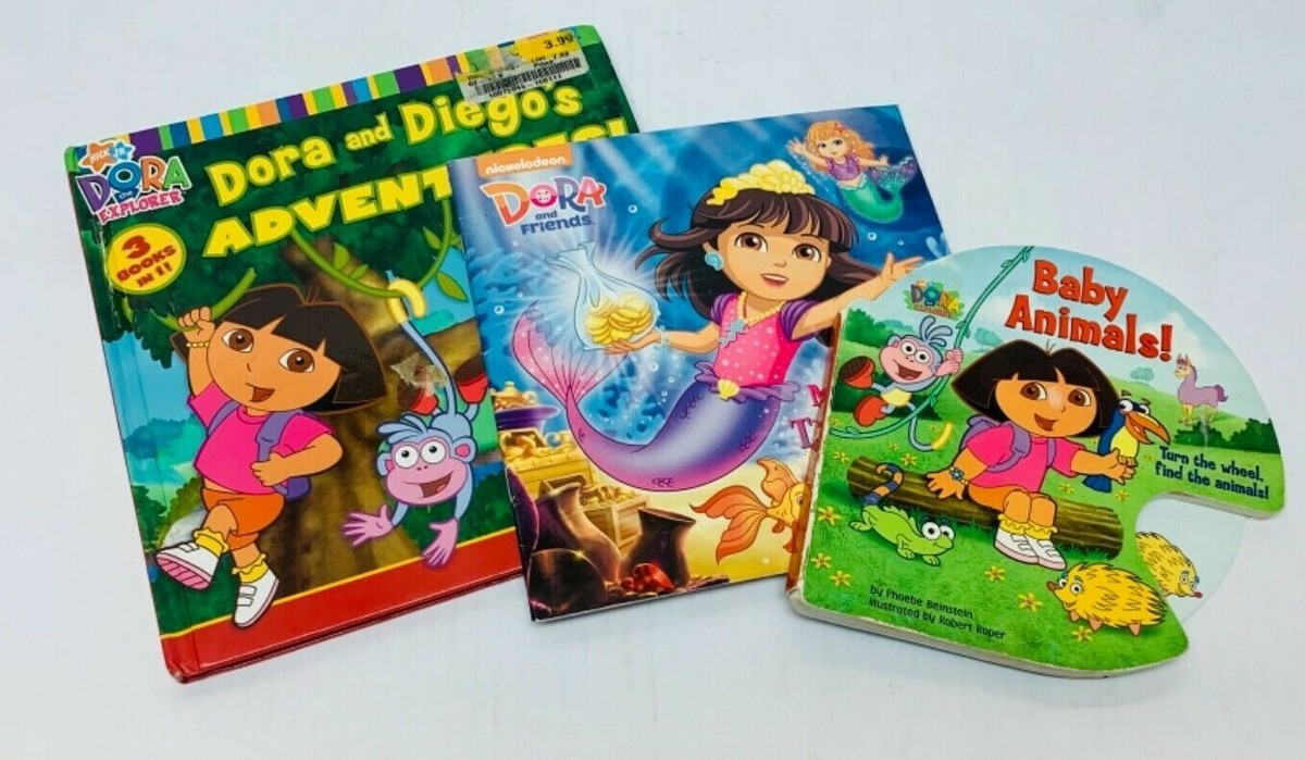 Dora And Friends Into The City Mermaid Treasure Hunt Book