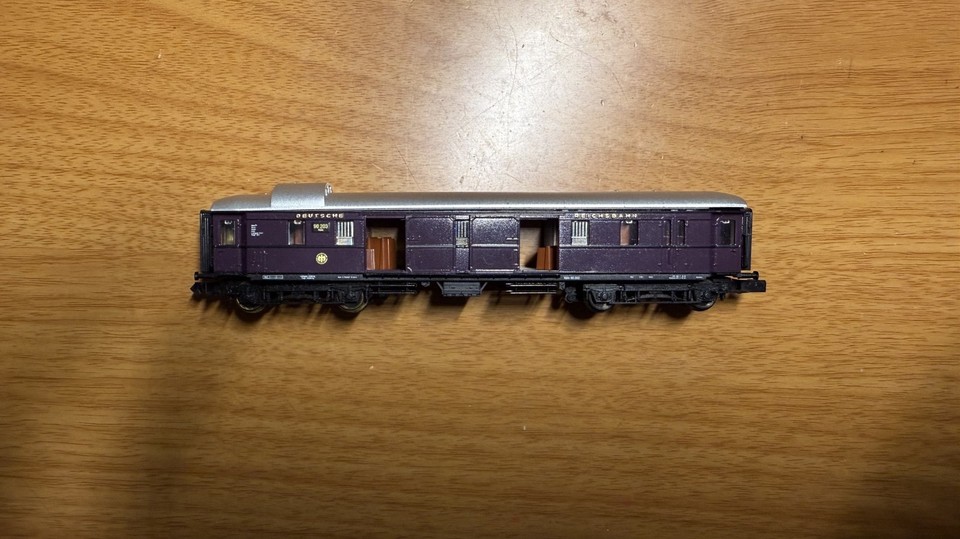 N Scale Arnold Deutsche Reichsbahn DRG Rheingold 1928 Baggage Car | eBay