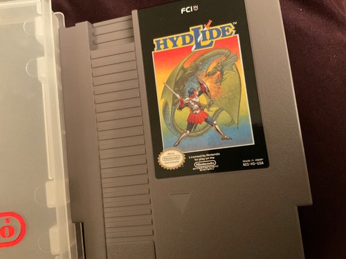 NINTENDO NES HYDLIDE 1985 PLAYED AFEW XS GENUINE | eBay