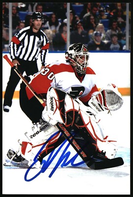 Johan Backlund Autographed 4x6 Color Photo Philadelphia Flyers Goalie ...