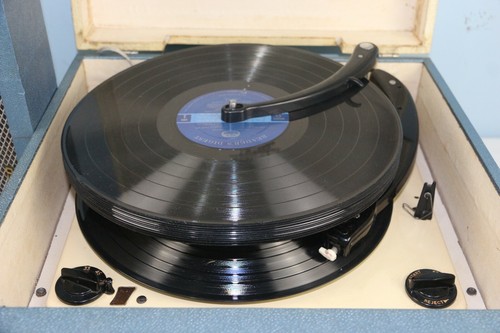 Vintage Collaro Conquest Turntable Record Changer Player in Portable ...