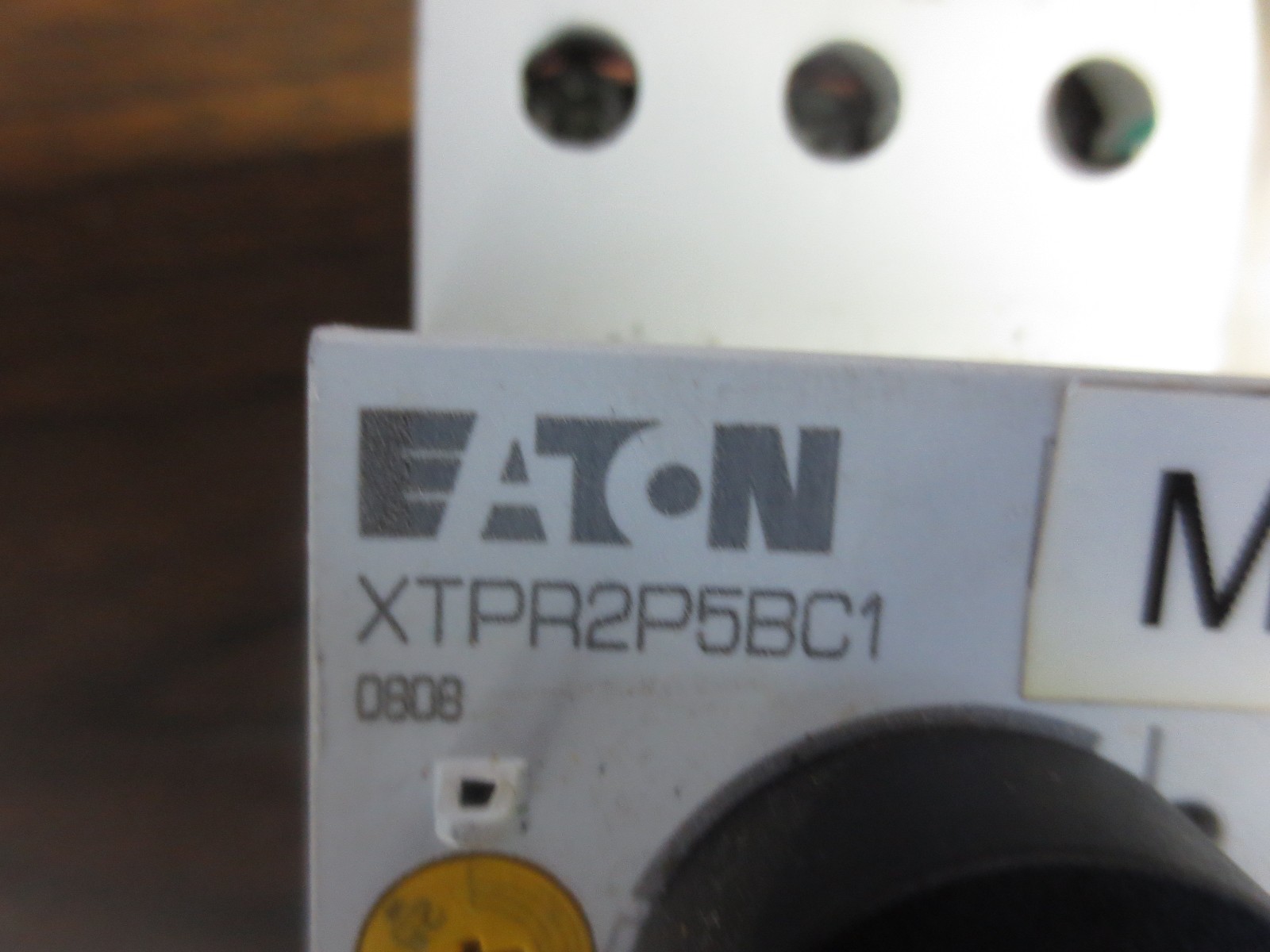 EATON XTPR2P5BC1 STARTER + XTCE007B10 CONTACTOR + OXM12DM + XTPAXFA11 ...