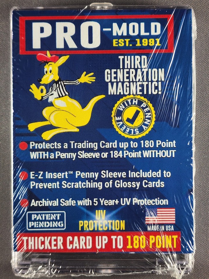 PRO MOLD Magnetic Card Holders Original +1st 2nd & 3rd Gen w/ Sleeve ...