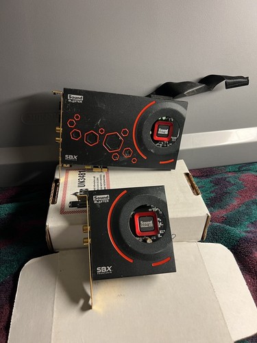 Creative labs Sound Blaster SBX PCI EXPRESS ZXR Sound card SB1510 ...