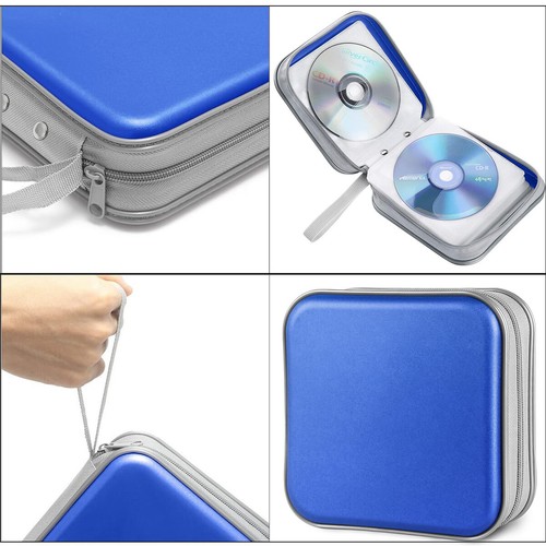 CD DVD Case Portable Holder Large Storage Disc Wallet Bag for Car ...