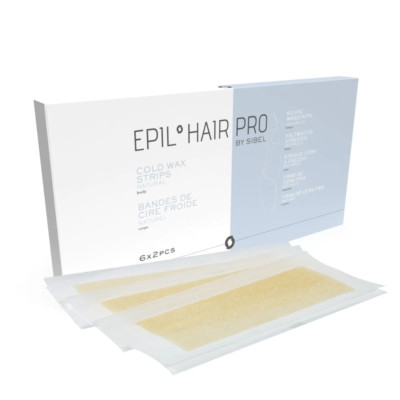 Epil Hair Pro by Sibel Cold Wax Strips Body 6 x 2 Pcs | eBay UK