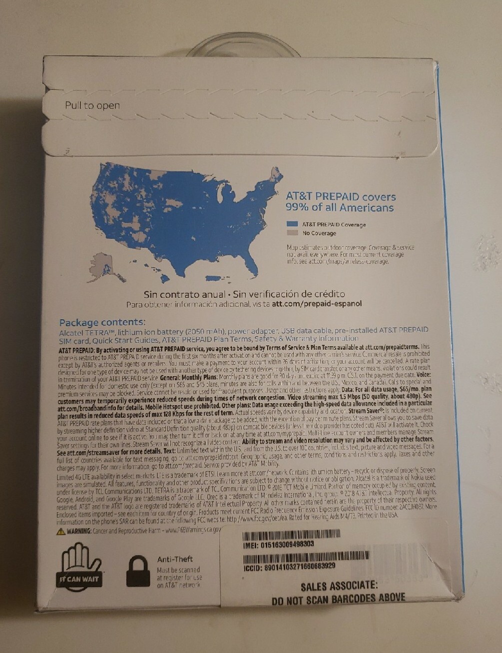 Alcatel Tetra 5041c 5" 16gb Black Android 8 Phone for sale online | eBay