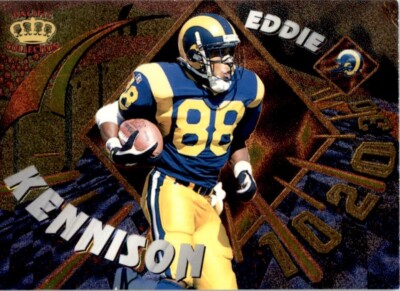 1997 Pacific Player of the Week Eddie Kennison St. Louis Rams #16 | eBay