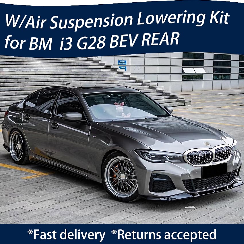 💥for BMW I3 M50 G28 BEV Rear Air Ride Suspension lowering Kit Links ...