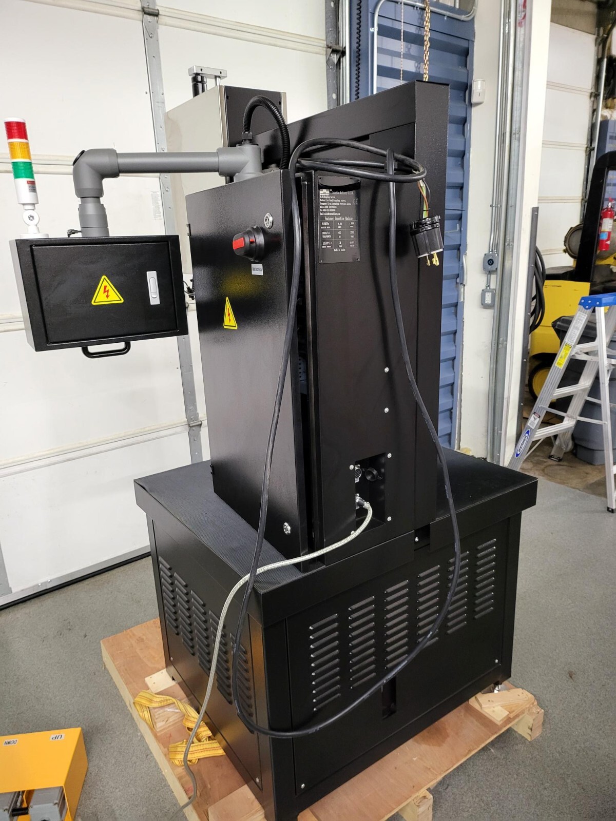 Sanson Hardware Insertion Press Machine 6 Ton 17.7" Throat Model 186A ...