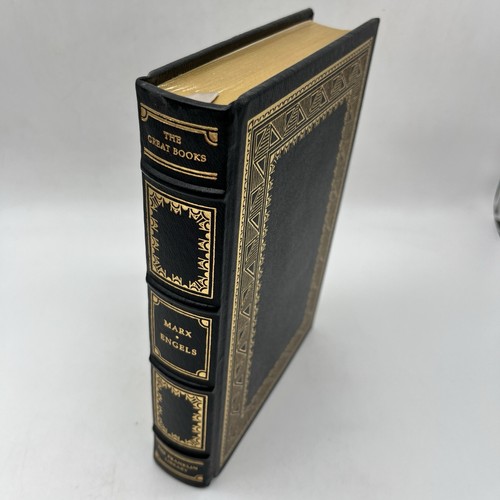 Franklin Library: MARX• Engels- Capital ~ 25th Annv. Great Books Rare ...