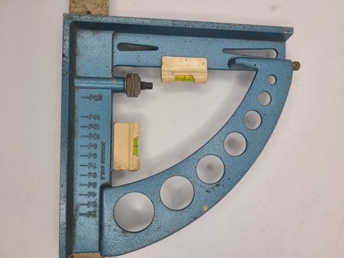 Vntg Stanley Multi-purpose NO. 125 12" Protractor, Point, Square All ...