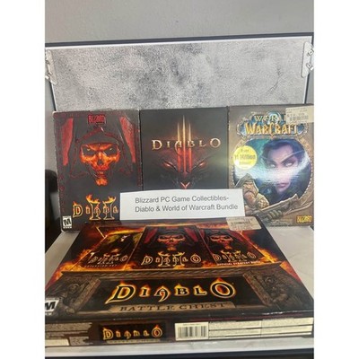 Blizzard PC Game Collectibles Bundle – Diablo & World of Warcraft | eBay