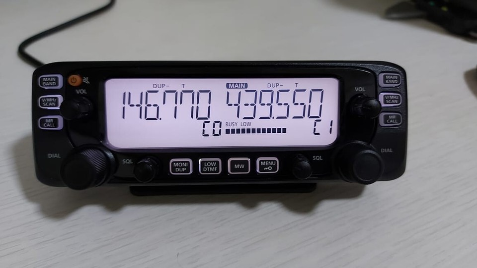 Custom Angled Desk Stand for Icom IC-2730 Control Panel | eBay