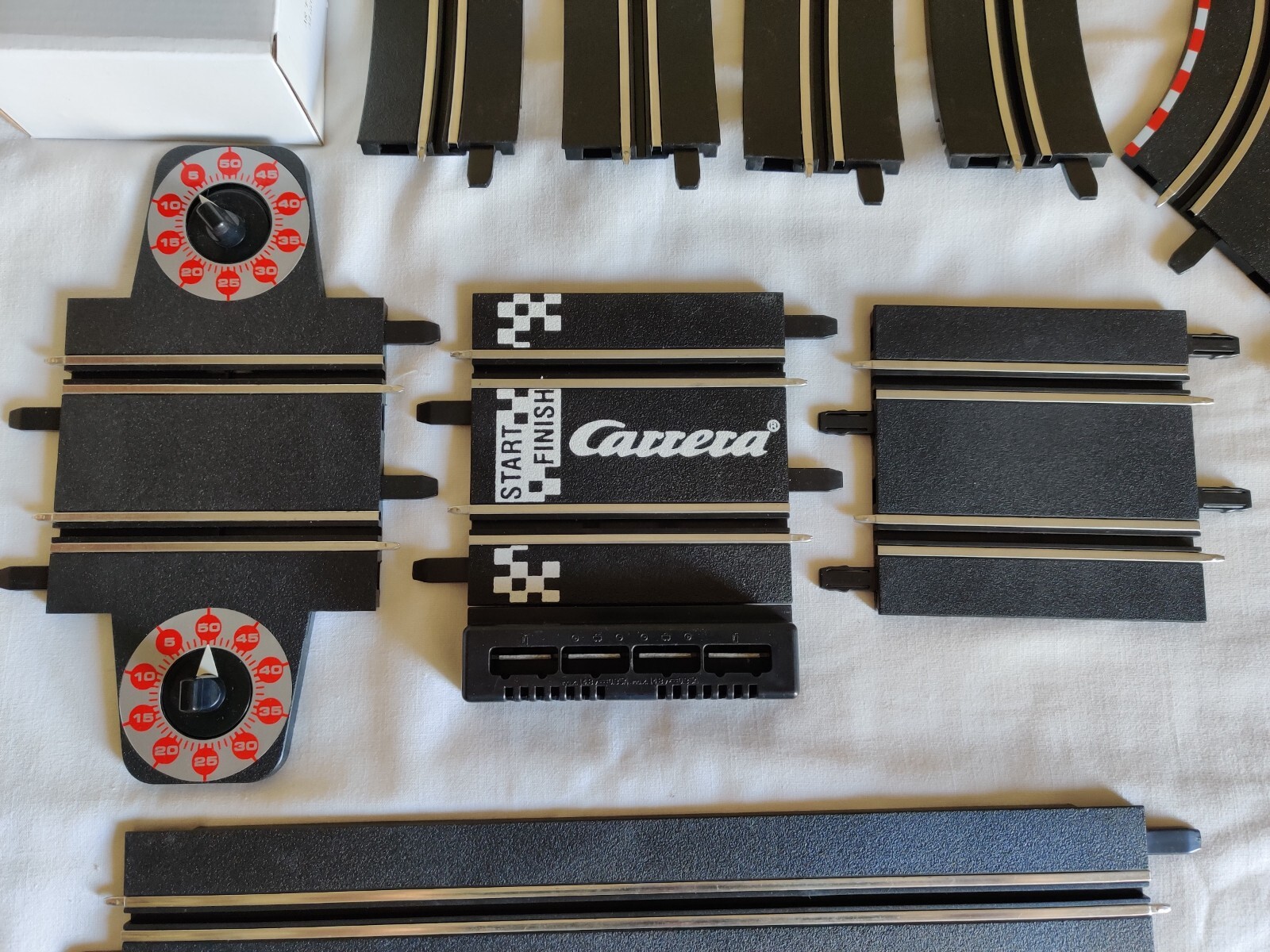 Carrera Go Expansion set, 16 track pieces, Fly Overs Curves Straights ...
