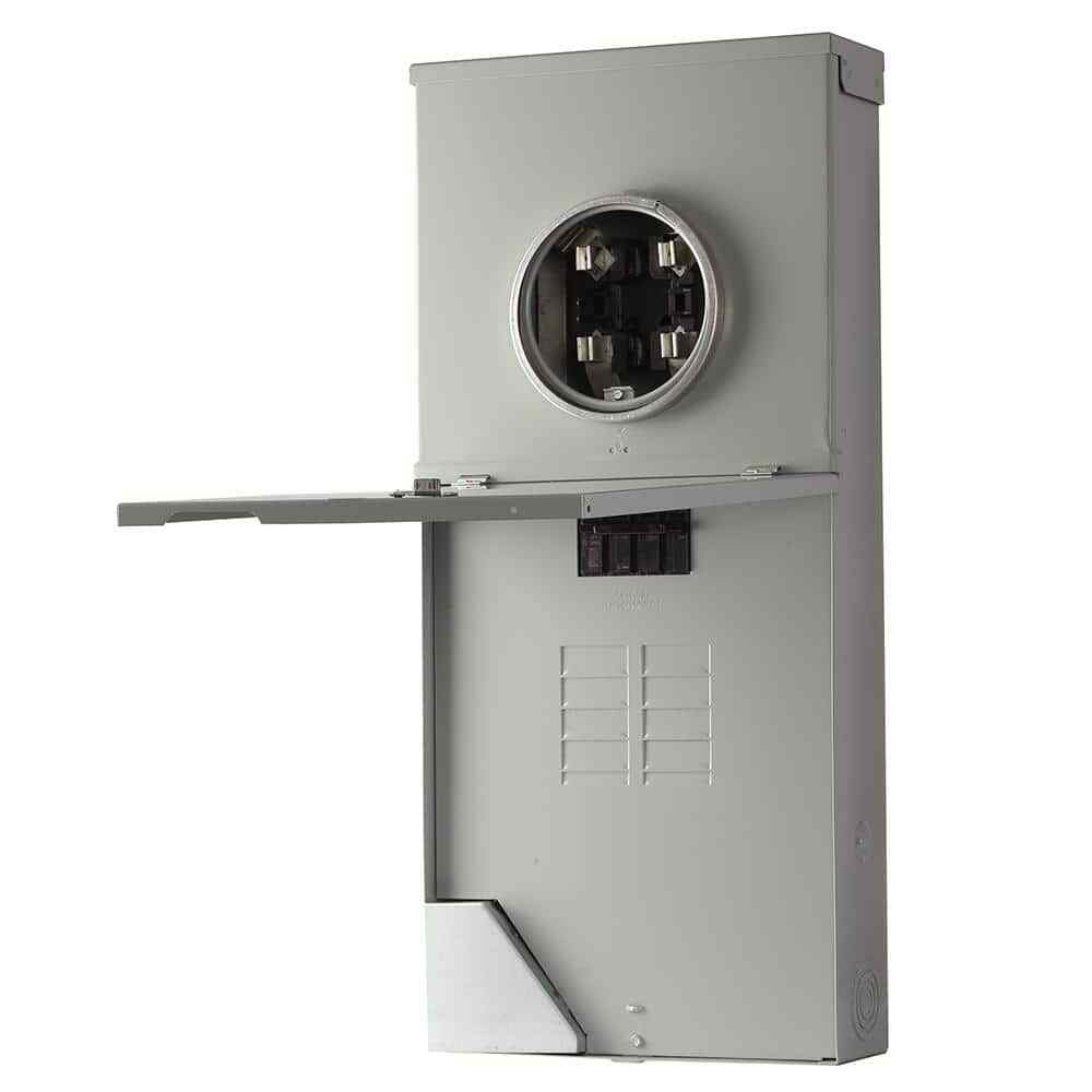 Main Breaker Meter Socket Load Center 200 Amp 8-Space 16-Circuit ...
