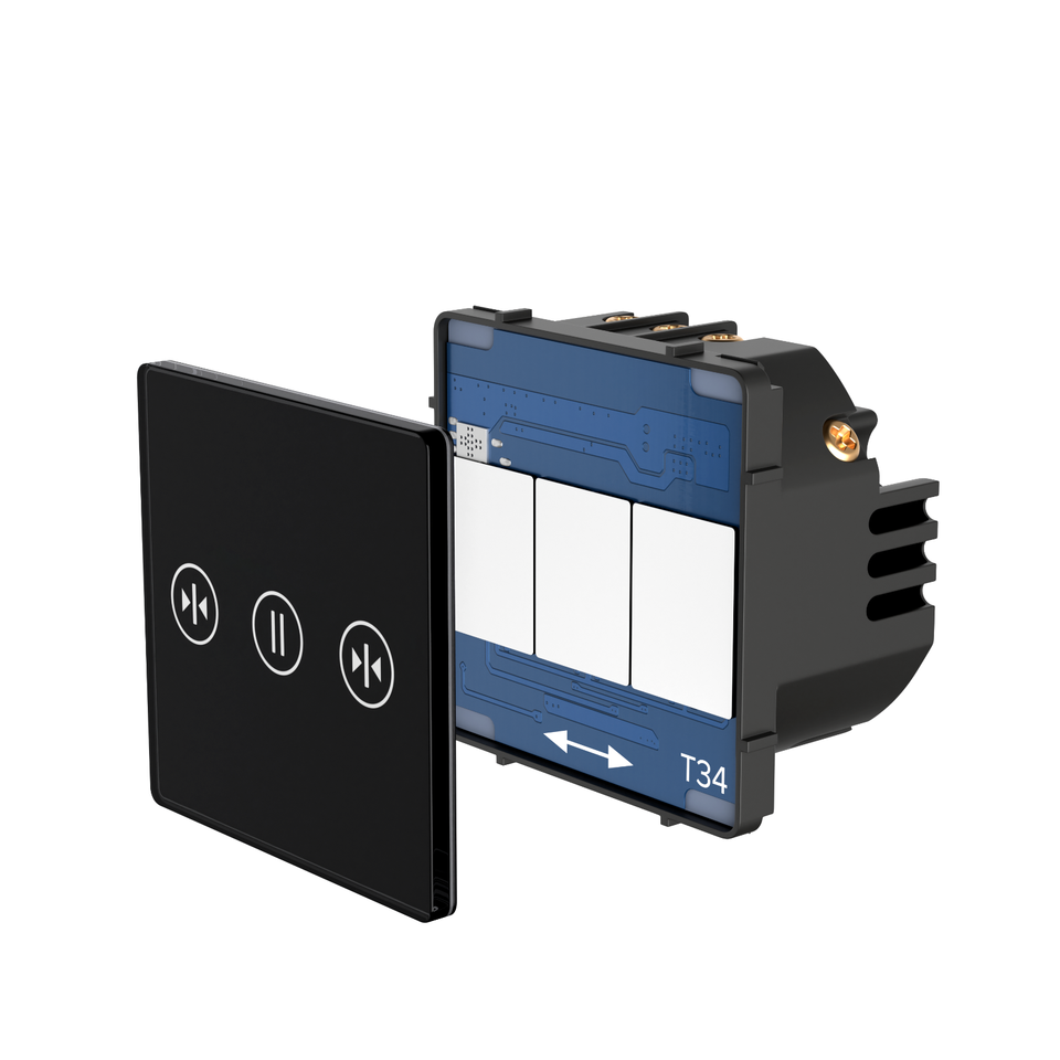 Touch, Lichtschalter, Wechselschalter, Steckdose, Dimmer, TV, USB, Glas ...