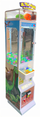 Ultra Mini Claw Machine with Bill Acceptor and Prize Box | Crane Arcade ...
