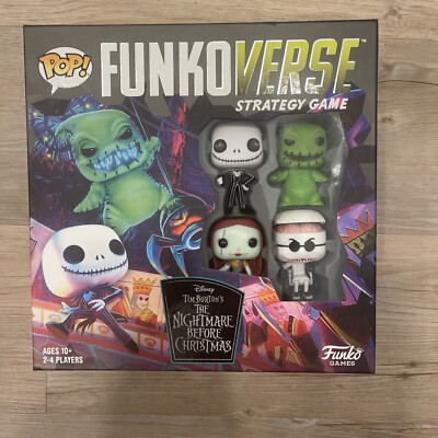 FunkoVerse Strategy Game Disney Tim Burton's The Nightmare Before ...