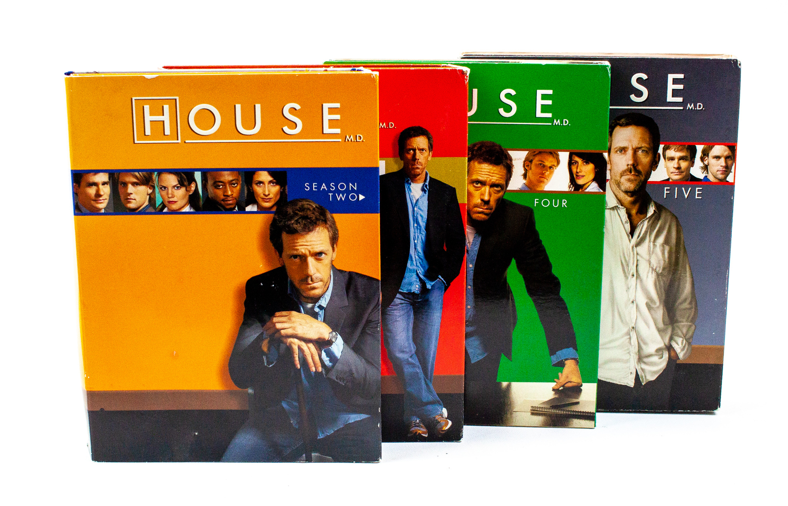 HOUSE: Complete Season Box Sets - Seasons 2, 3, 4, 5 DVD | USED Y ...