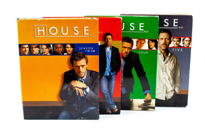 HOUSE: Complete Season Box Sets - Seasons 2, 3, 4, 5 DVD | USED Y ...
