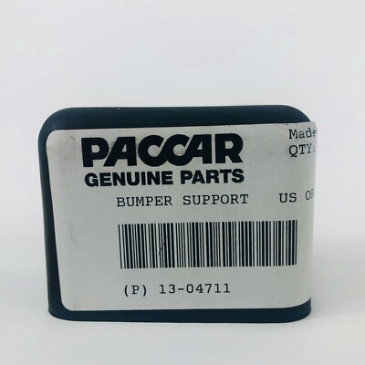 2013-2017 Peterbilt Genuine Paccar Hood Bumper OEM 13-04711 | Black ...