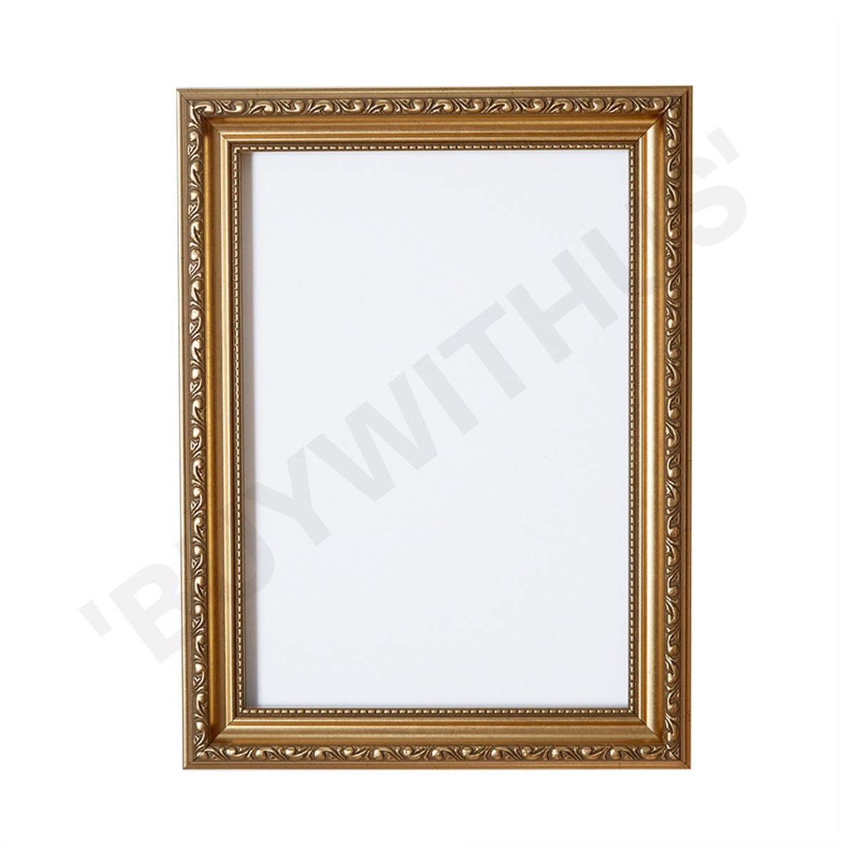 Gold Frame Rectangle 2 Gold 1 1/2 Inch Wide Picture Frame Moulding In