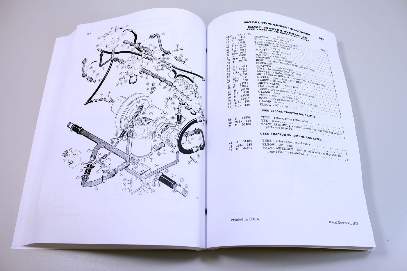 Case 1700 1737 1740 1737S Uni-Loader Parts Manual Catalog Skid Steer ...