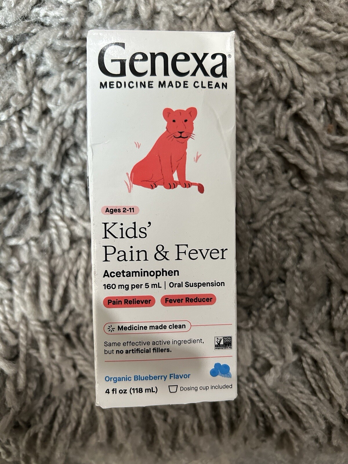 Genexa Kids Pain & Relief 160mg Per 5ml. Total 4 Fl Oz | eBay