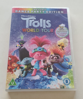 Trolls World Tour DVD Anna Kendrick Justin Timberlake Rachel Bloom Sam ...
