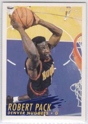 M) 1994-95 Fleer Basketball Trading Card - Robert Pack #59 | eBay