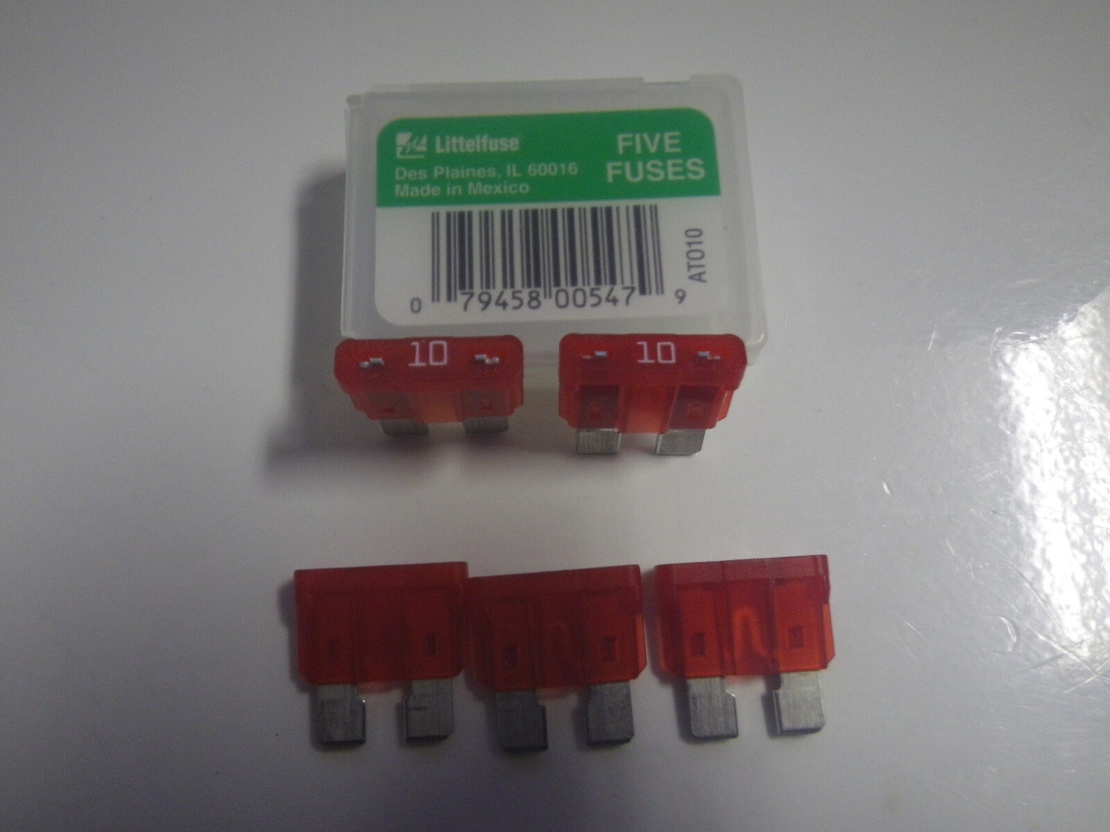 Golf Cart, Automotive, Cycle, ATO 10 Littlefuse 5 Fuse Pack 10 Amp | eBay